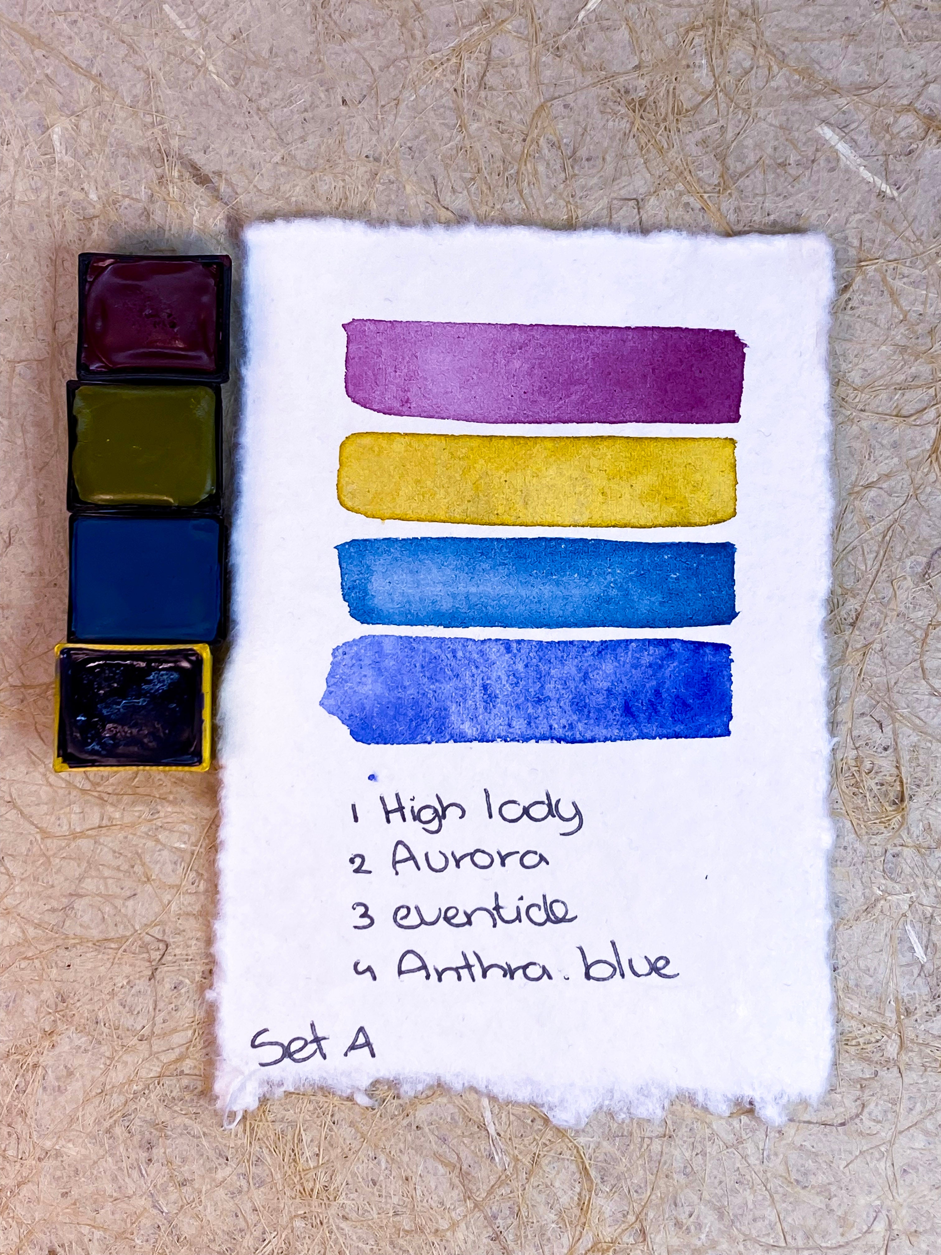 Set A - B-Grade Paint Set – Issy.Watercolors